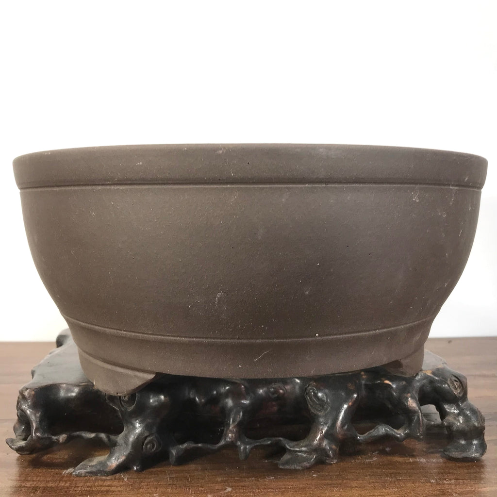 Round Unglazed Bonsai Pot 11 x 5 inches – Allshapes Bonsai